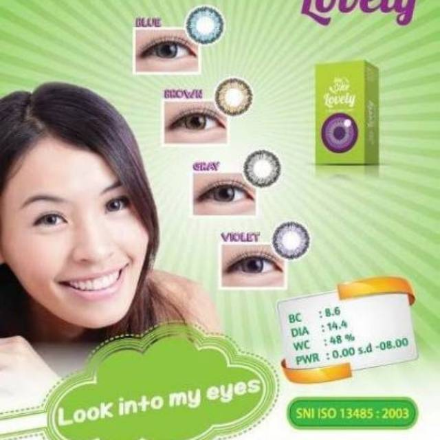 Jual Softlens Lovely by Living Color | Shopee Indonesia