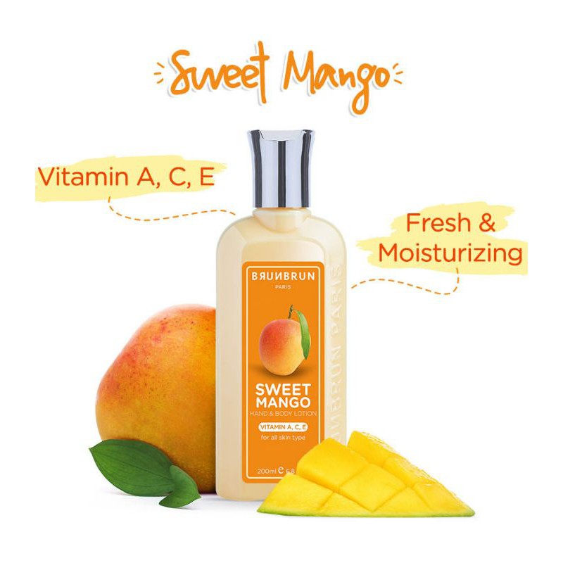 Jual Sweet Mango Hand & Body Lotion (200ml) | Shopee Indonesia