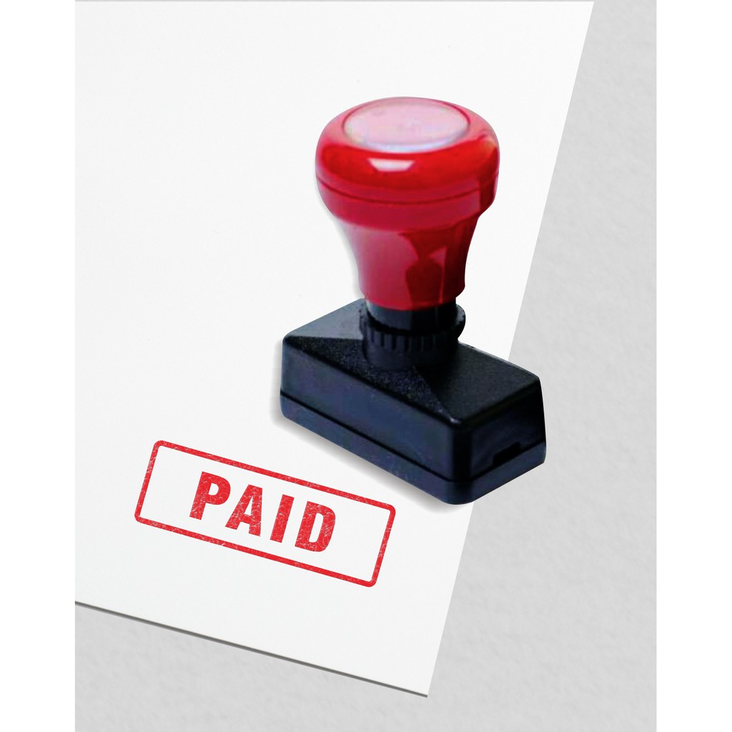 Jual Stempel Flash Otomatis Paid | Shopee Indonesia