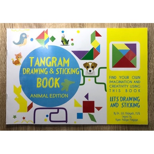 Jual Tangram Drawing & Sticking Book (Animal Edition) | Shopee Indonesia