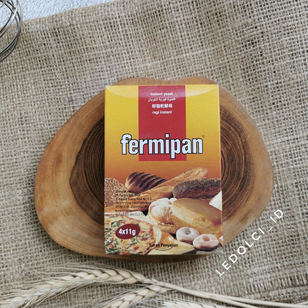 Jual FERMIPAN RAGI INSTAN DUS SACHET 4 x 11 GR | Shopee Indonesia