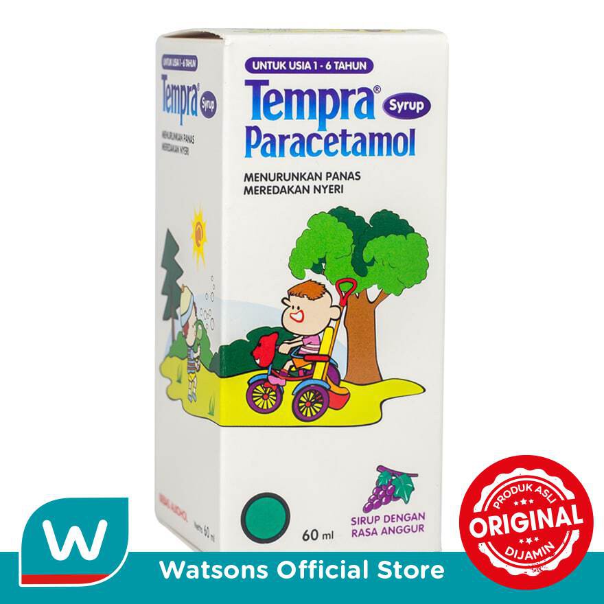 Jual Tempra Syrup 60ml | Shopee Indonesia