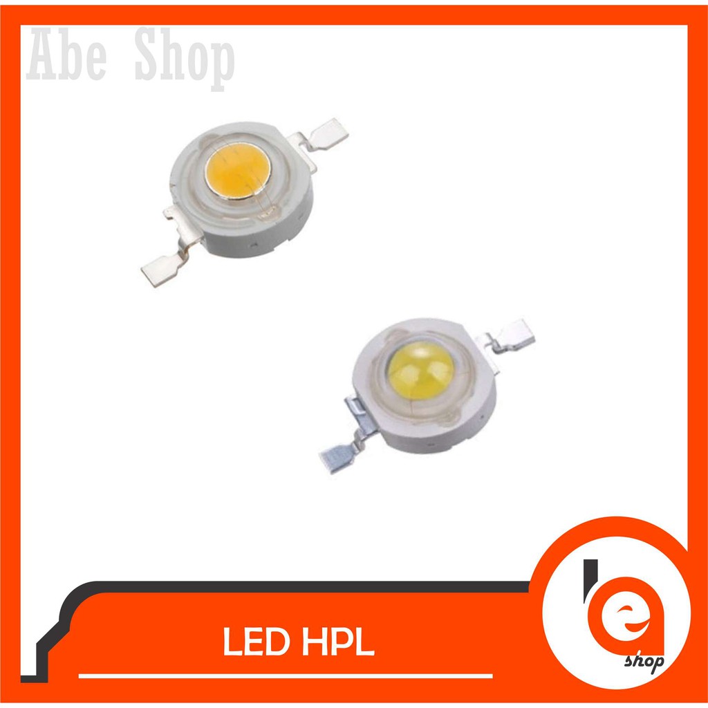 Jual LED HPL 1 W 3 W 1/3 Watt White Warm White | Shopee Indonesia
