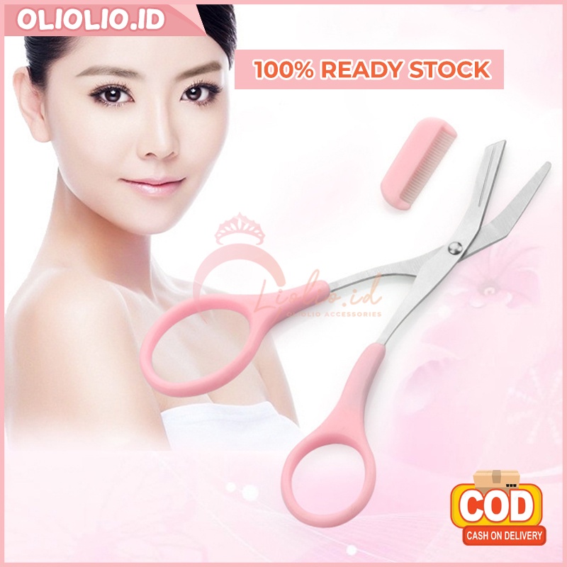 Jual ALAT GUNTING ALIS MATA/EYEBROW CLASS EYELASH MINI CUTTING SCISSOR ...