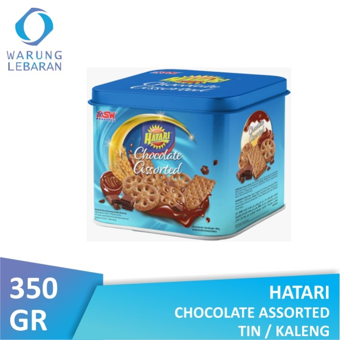 Jual Hatari Chocolate Assorted Tin 350 GR - Biskuit Kaleng Lebaran ...