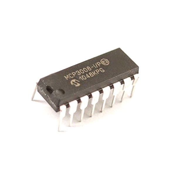 Jual ADC Converter IC MCP3008 8-Channel 10-bit ADC IC | Shopee Indonesia