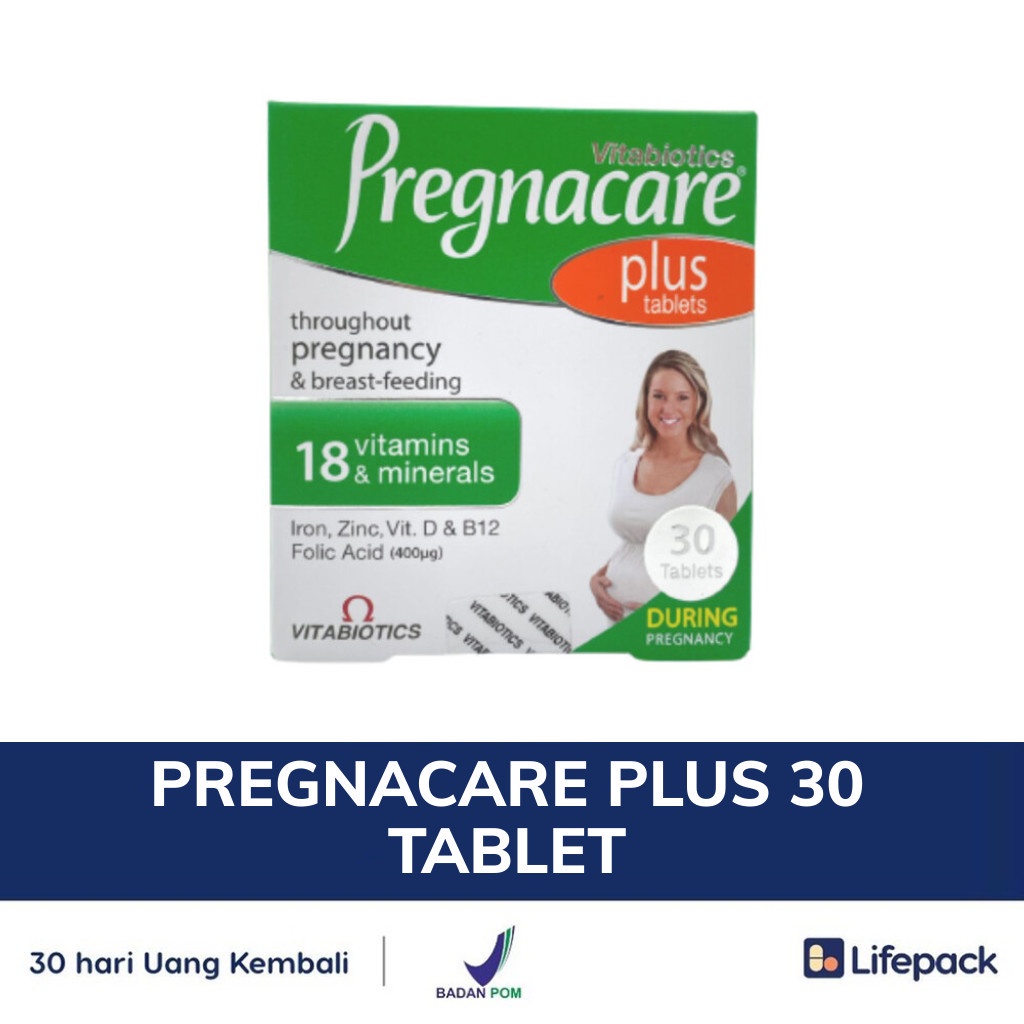 Jual PREGNACARE PLUS 30 TABLET - Suplemen dan Vitamin Kesehatan ...