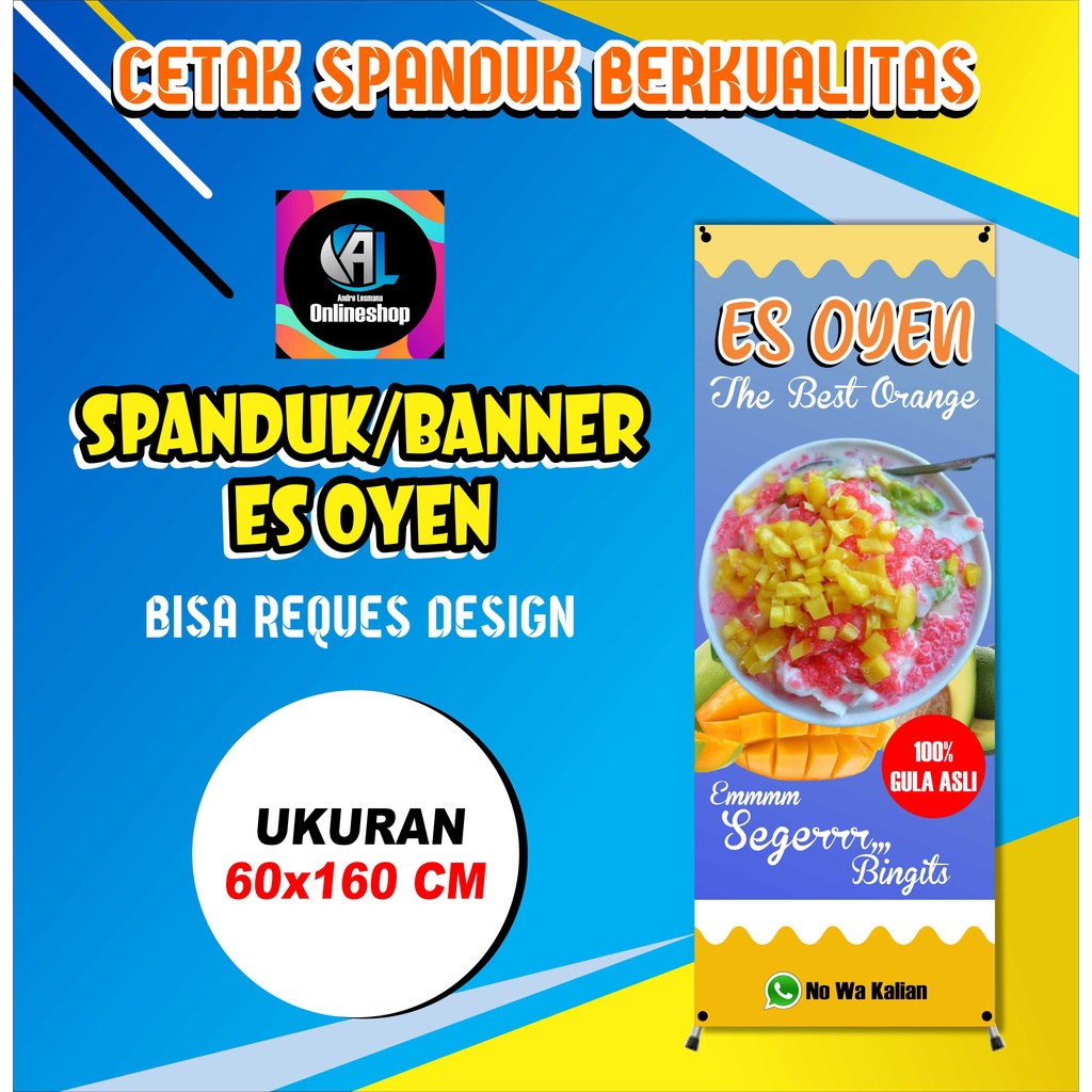 Jual Spanduk, Banner, Es Oyen | Shopee Indonesia