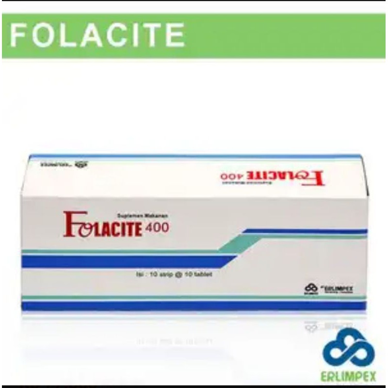 Jual FOLACITE 400mcg Asam Folat memenuhi kebutuhan Kehamilan / asam ...