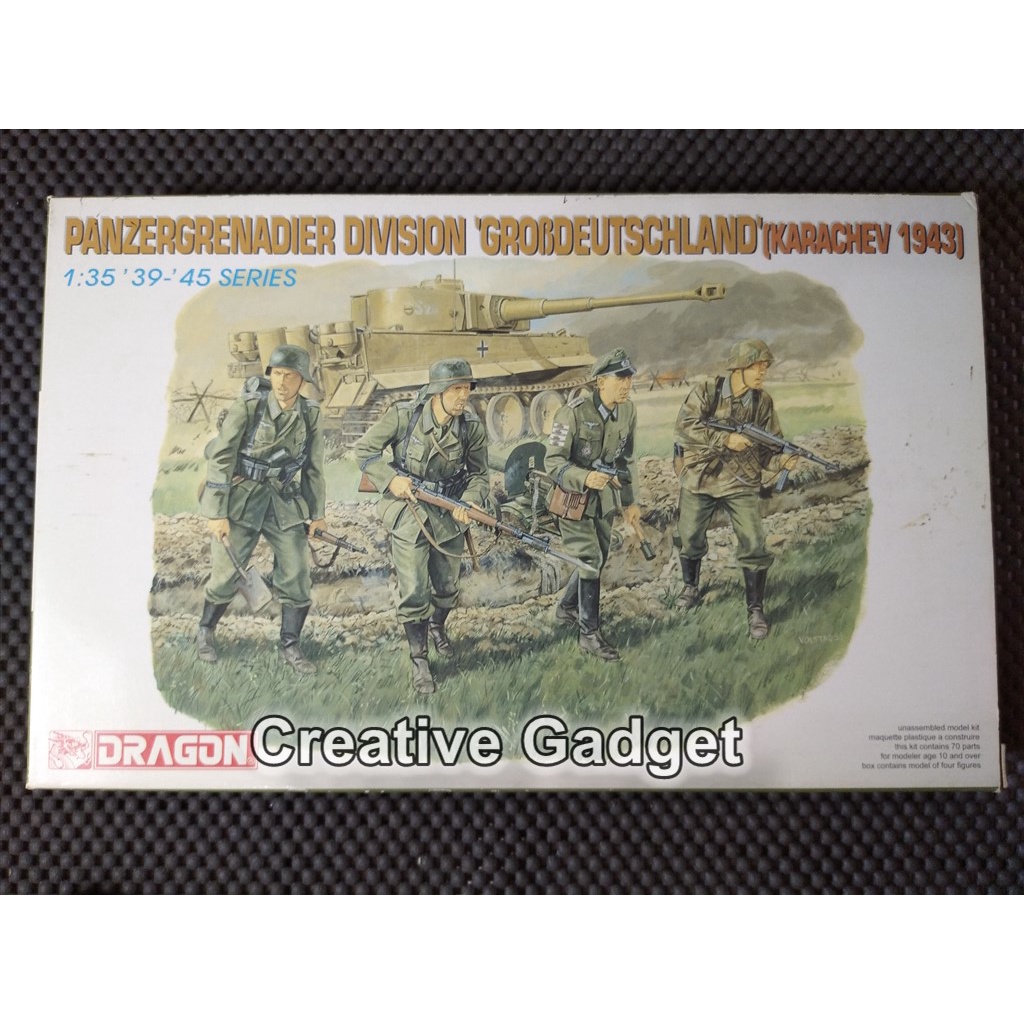 Jual PanzerGrenadier Division 'Grossdeutschland' - Model Kit Dragon 1/ ...