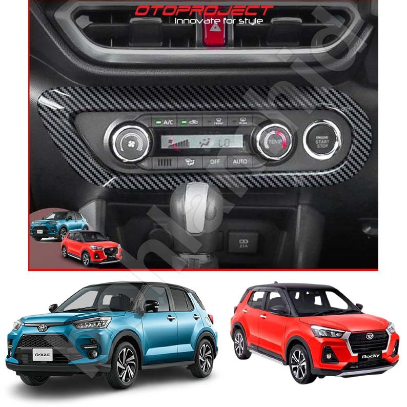 Jual Cover AC RAIZE ROCKY Cover Panel Control Tombol AC Otoproject ...