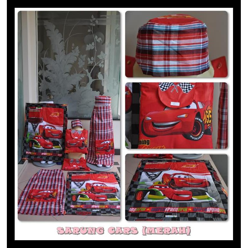 Jual Sarung Anak Sd Size M (5-6 Thn) Karakter, Spiderman, Cars, Ben Ten ...