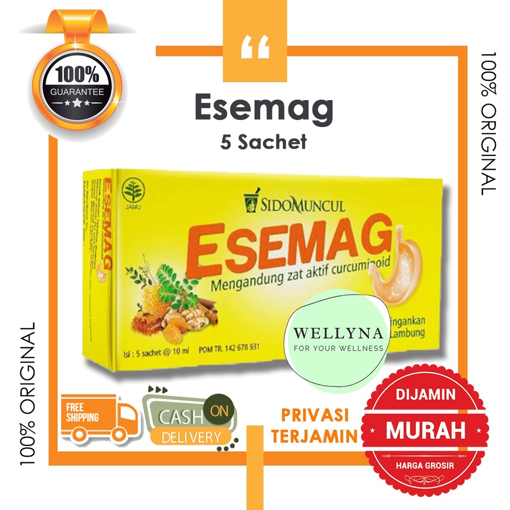 Jual Obat Maag Esemag Sidomuncul Isi 5 Sachet | Shopee Indonesia
