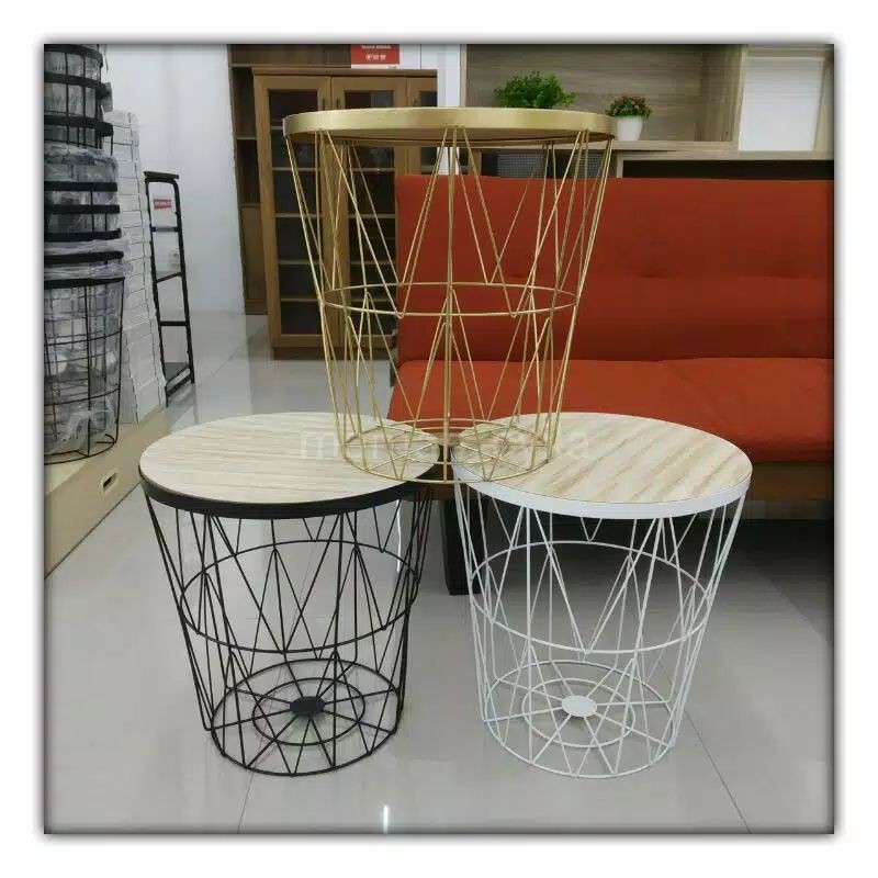 Jual meja topaz / meja informa / meja keranjang / meja kecil / meja ...