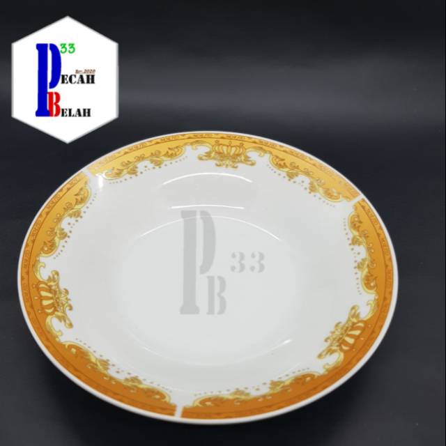 Jual PIRING MAKAN MOJITO / PIRING SAYUR/ PIRING EMAS/ PIRING 7 INCH ...