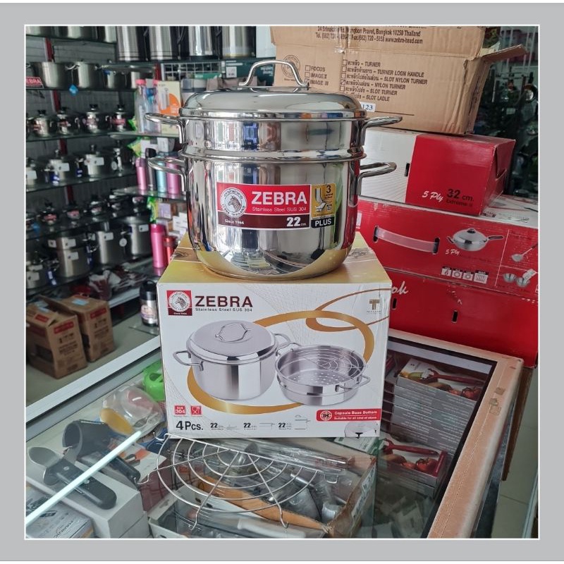 Jual 185741 Steamer D22cm, 4pcs Cookware Set Extreme Plus III, SUS 304 ...