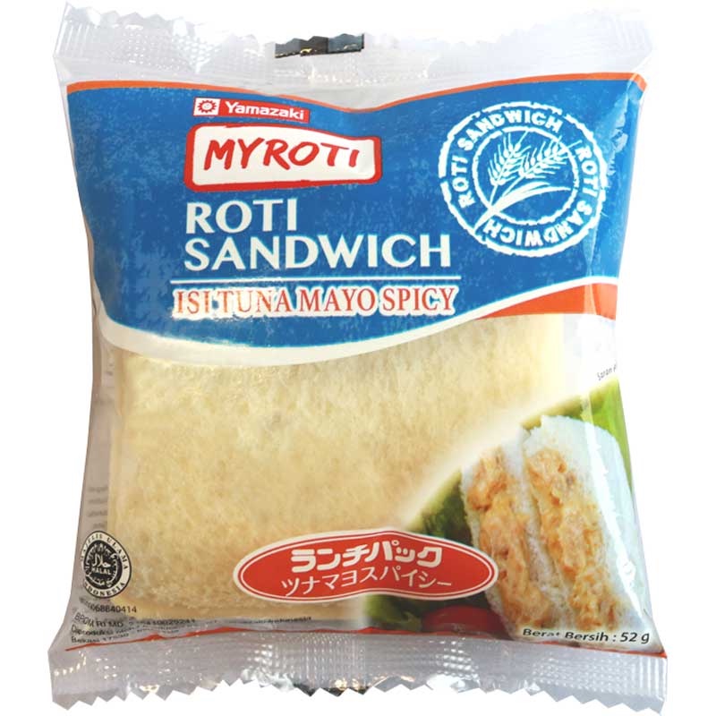 Jual MYROTI Roti Sandwich Tuna Mayo Spicy 52 G | Shopee Indonesia