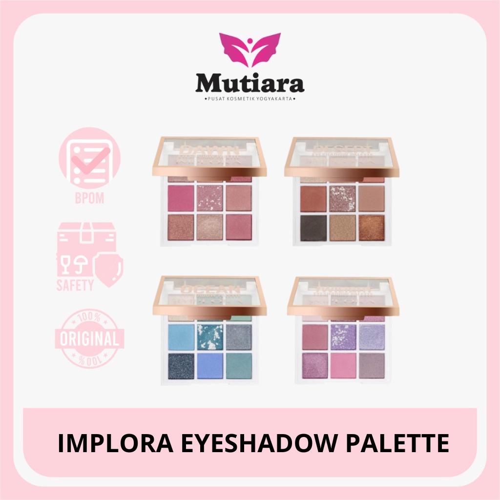 Jual IMPLORA EYESHADOW PALETTE | Shopee Indonesia