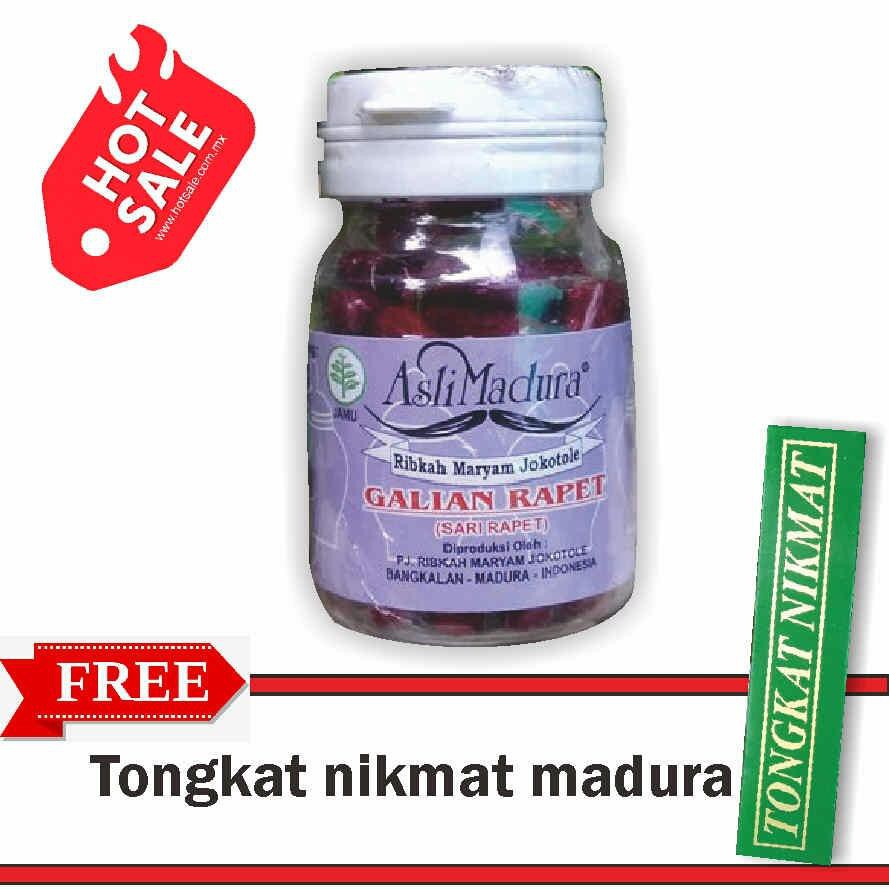 Jual Paket laris/jamu galian rapet super kapsul merah /tongkat Madura ...