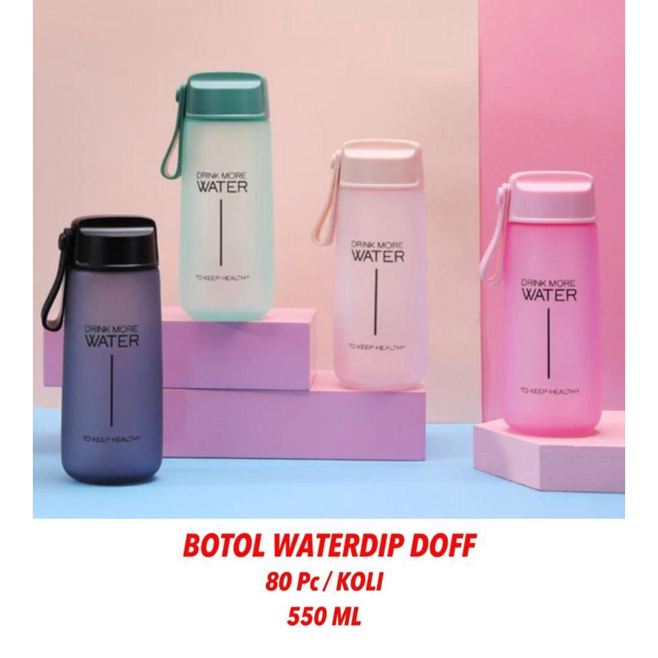 Jual [NEW] Botol Waterdip Doff 550ML | Shopee Indonesia