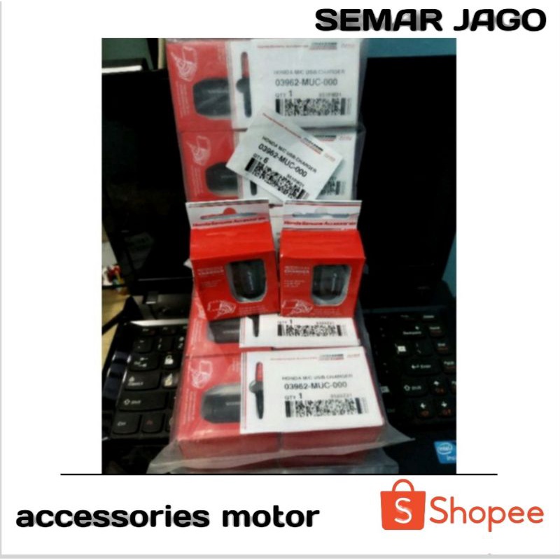 Jual USB CHARGER Original Honda PCX ADV Scoopy Genio Beat Deluxe ...