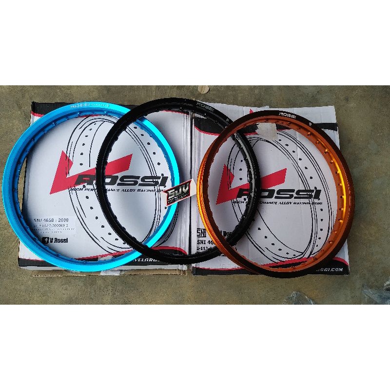 Jual VELG ROSSI ORIGINAL MODEL WX KOTAK RING 17(120,140,160,185,215 ...