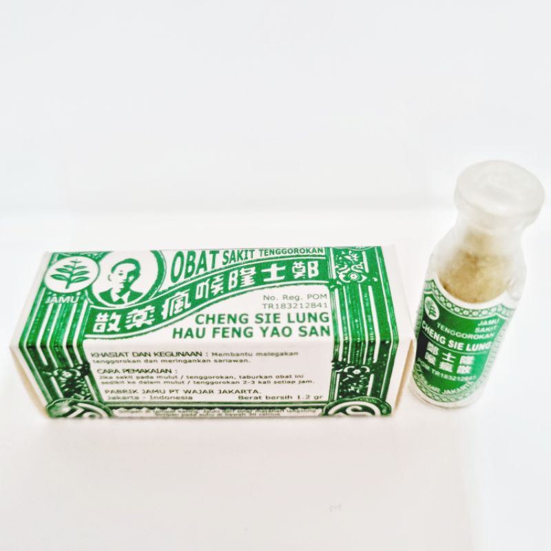 Jual Obat Sakit Tenggorkan Hao Feng San Cheng Sie Lung/Sariawan ...