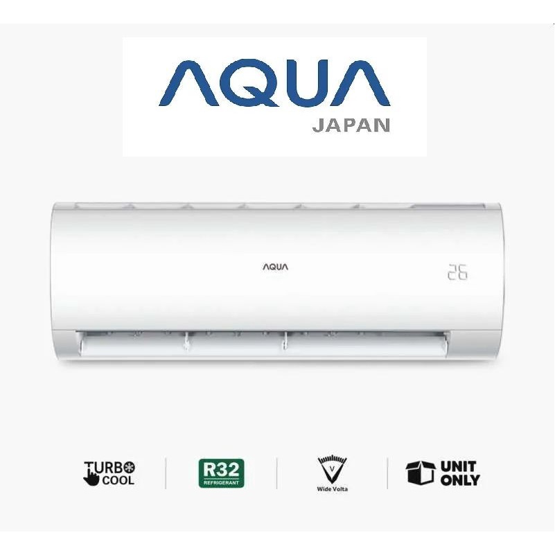 Jual AQUA AC Split 1/2 PK AQA-KR5AHP TURBO COOL AC | Shopee Indonesia