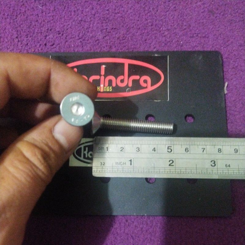 Jual BAUT JALU STANG NINJA R STAINLESS STEEL ANTI KARAT (sepasang ...