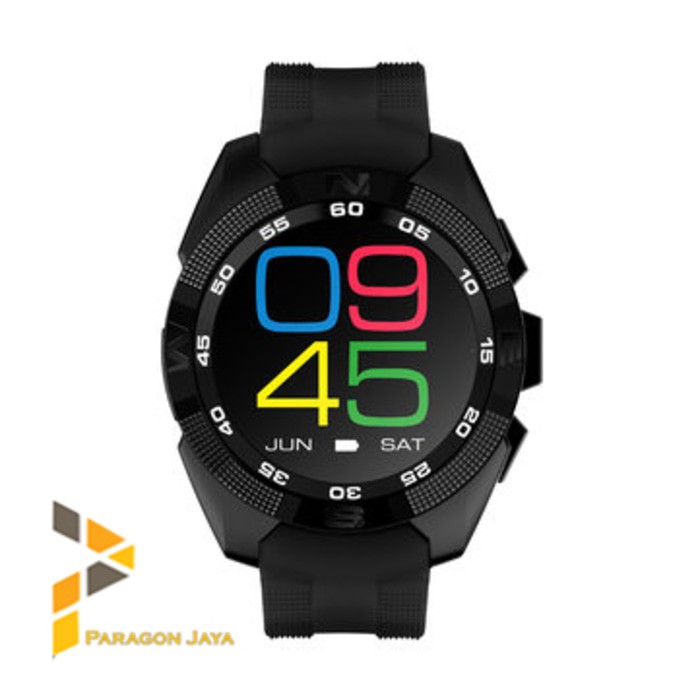 Jual Smart Watch G5 Heart Rate / Smartwatch G5 Sleep Monitor Full Black ...