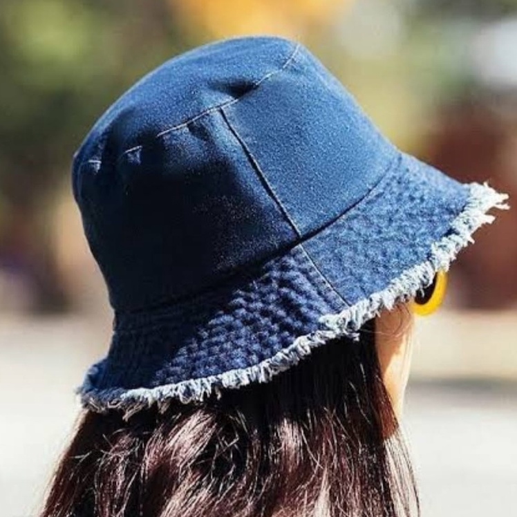 Jual TOPI RUMBAI WANITA | TOPI BUCKET WANITA RUMBAI (COD)/TOPI RAWIS ...
