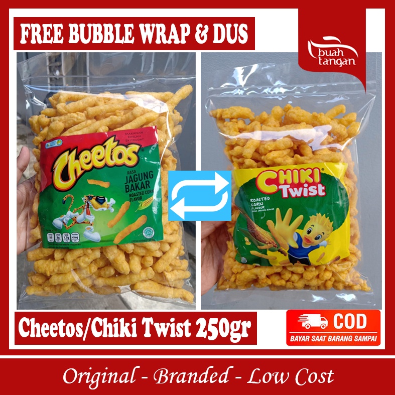 Jual Cheetos Jagung Bakar/Chiki Twist Snack Kiloan Murah Original ...