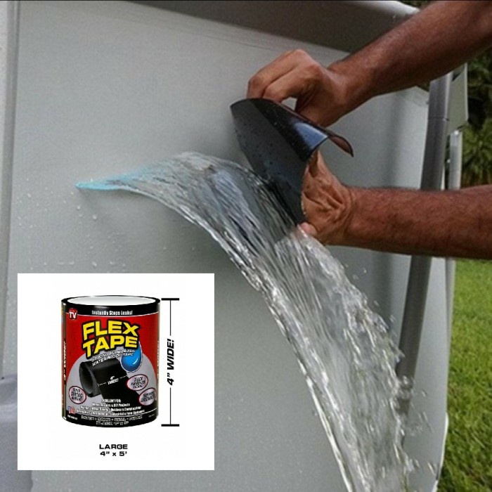 Jual FLEX TAPE 4 X 1,5M ISOLASI AJAIB LAKBAN SUPER KUAT WATERPROOF KUAT Grosir | Shopee Indonesia