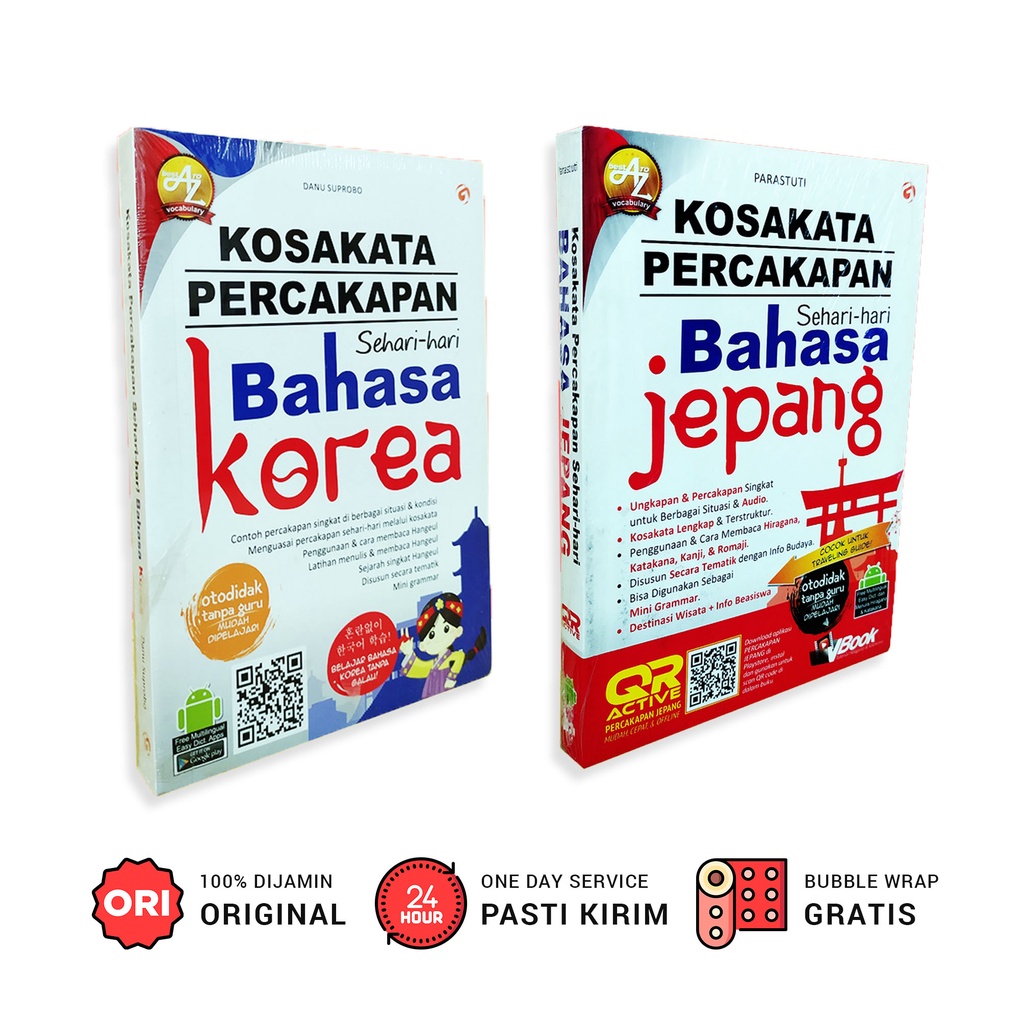 Jual Kosakata Percakapan Sehari-Hari Bahasa Korea Jepang | Shopee Indonesia