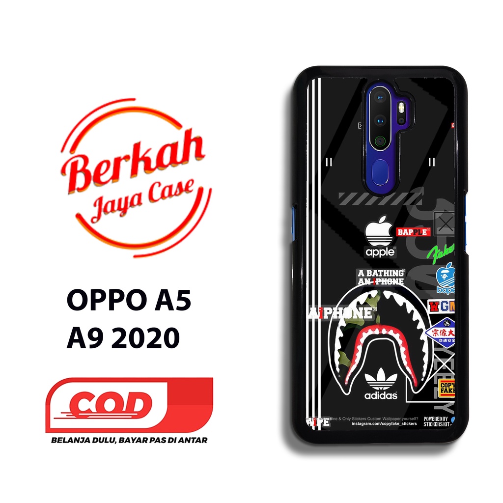 Jual Case OPPO A5 2020 A9 2020 Motif STIKER SUP Casing Hardcase Casing Softcase Berkah case ...