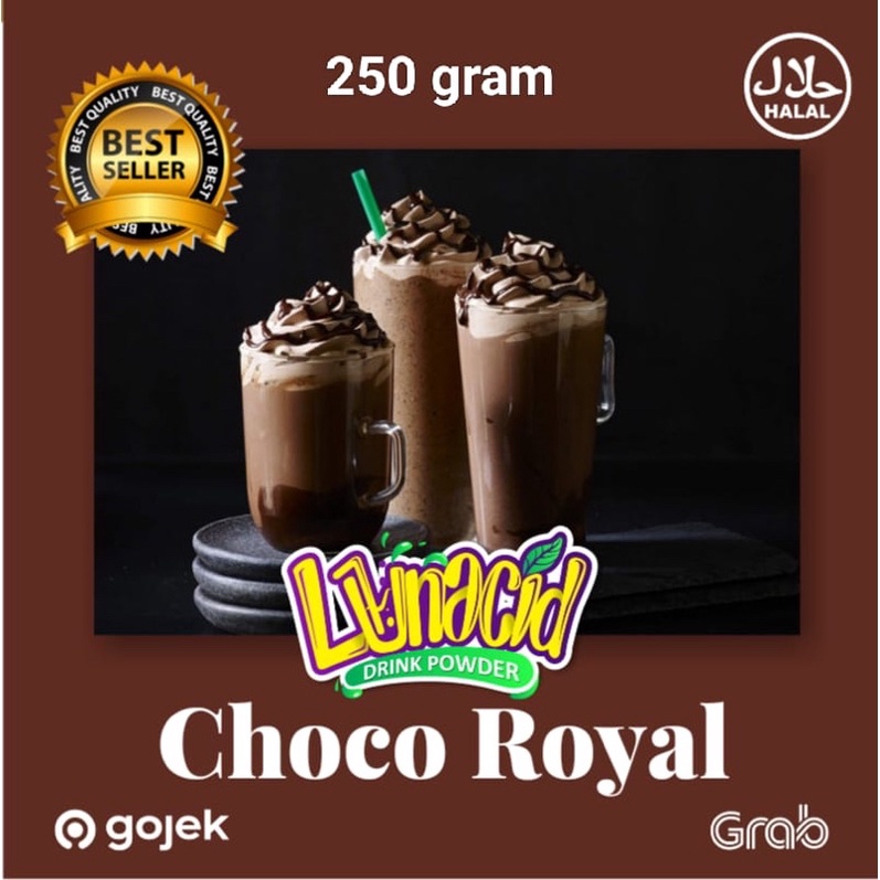Jual serbuk minuman rasa choco royal/Powder drink choco royal / bubuk ...