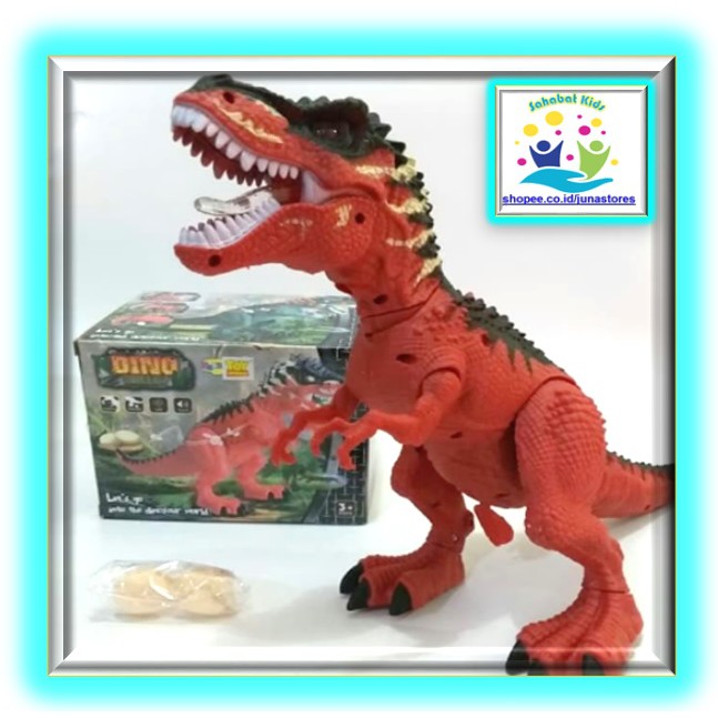 Jual Mainan Dinosaurus Tirex Mainandinosaurus Bisa Bergerak, Bersuara ...