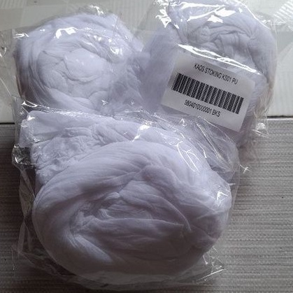 Jual Kain Stoking Bunga Warna putih isi 10 helai panjang 150cm Premium ...