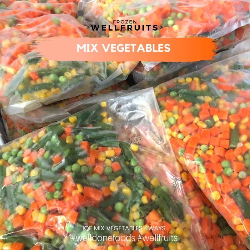 Jual Mix Vegetables IQF (4 ways) | Shopee Indonesia