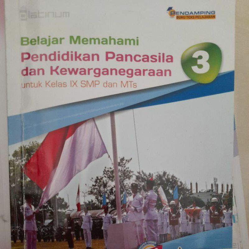 Jual belajar memahami pendidikan pancasila dan kewarganegaraan ppkn pkn buku platinum kurikulum ...