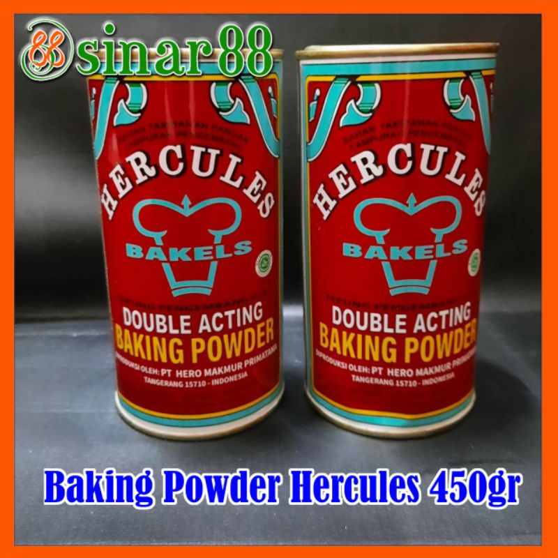 Jual Baking Powder Hercules 450gr | Shopee Indonesia