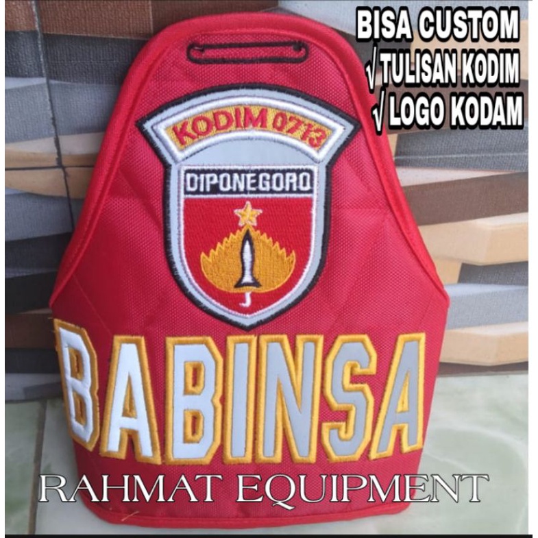 Jual BAN LENGAN BABINSA BAN LENGAN CUSTOM LOGO KODAM DAN TULISAN KODIM ...