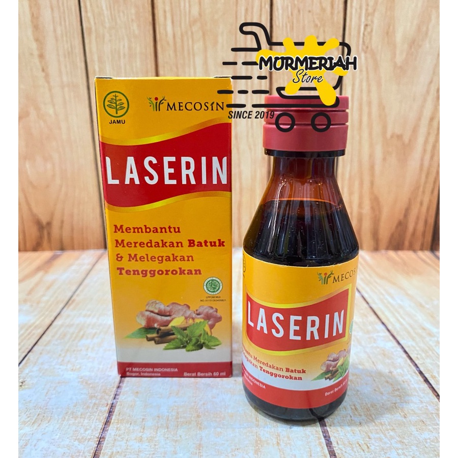Jual LASERIN Sirup Botol 60 ml - Obat Batuk & Melegakan Tenggorokan ...