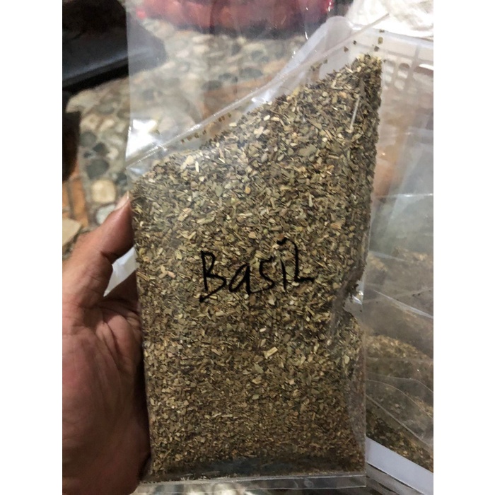 Jual Basil Kering/ Dried Basil/ Basil Flakes/ Bubuk Basil | Shopee ...