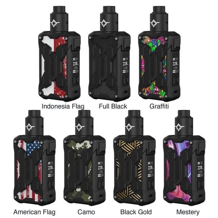 Jual MECHMAN LITE 228W KIT (with R D A) | Shopee Indonesia