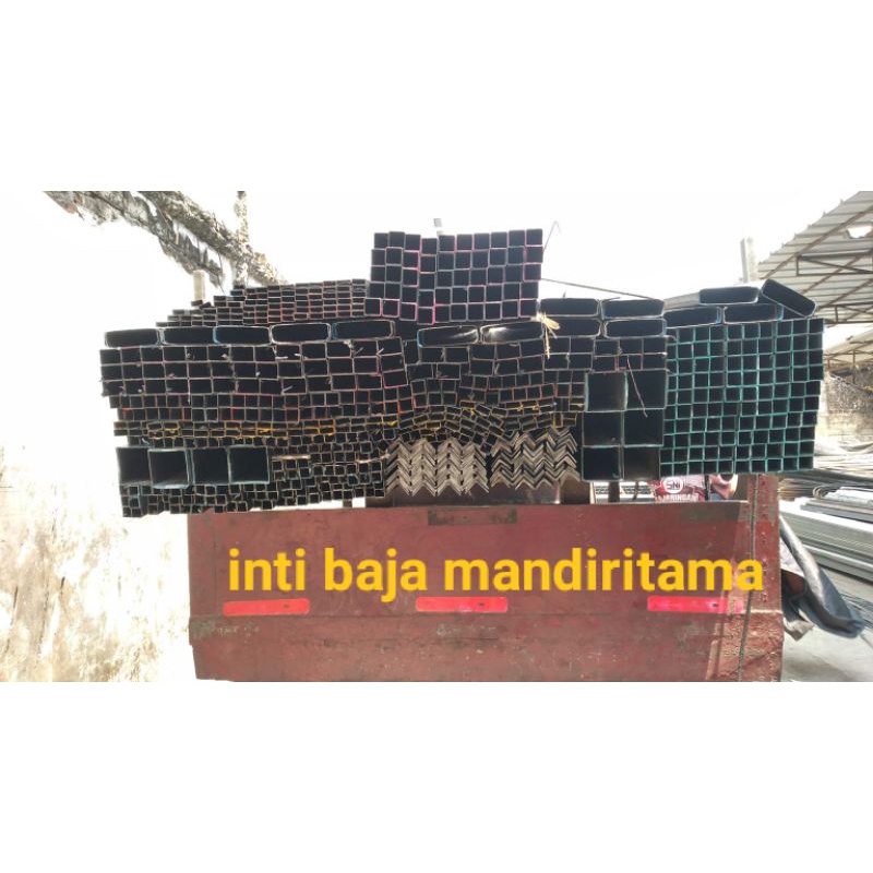 Jual BESI Hollow 60 x 60 x 6meter (stall kotak/pipa kotak) tebal 1,0mm ...