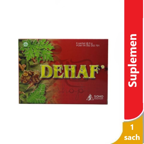 Jual Dehaf Granul / sachet/ 6,15 gr - suplemen kesehatan angkak ...