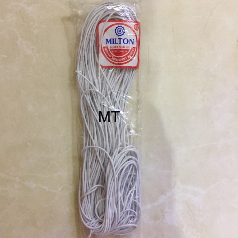 Jual Tali sengkelit/2.mm//hitam/putih | Shopee Indonesia