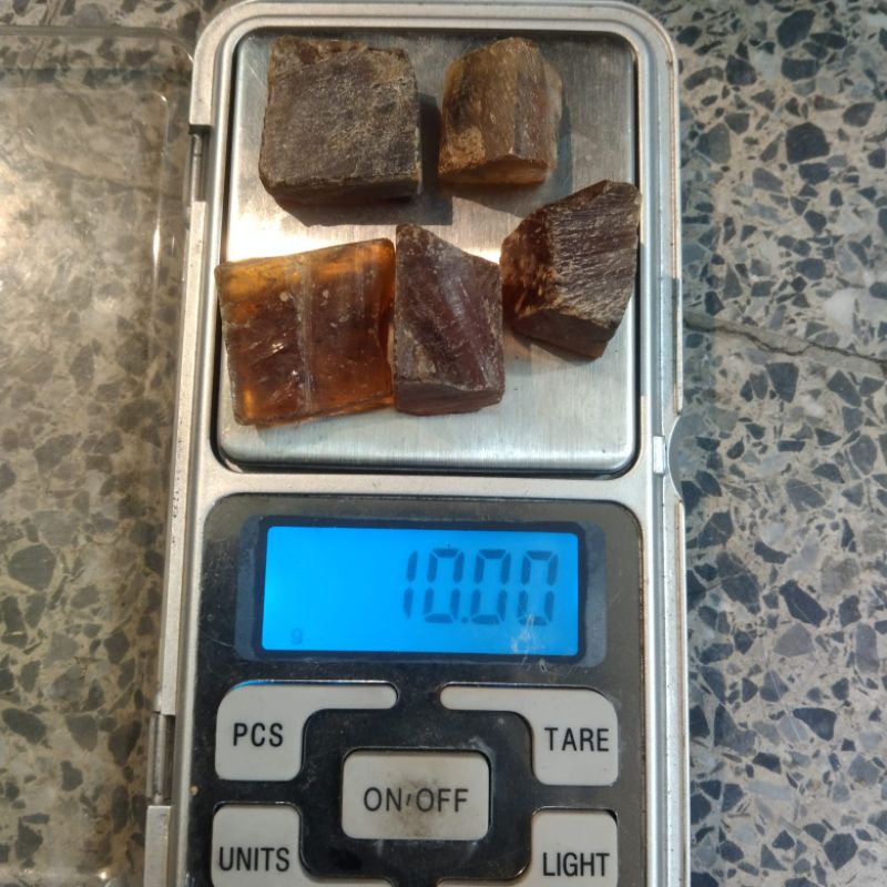 Jual Bahan batu getah katilayu kristal natural 5pcs mengapung di air ...