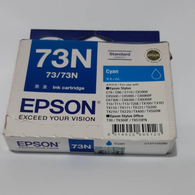 Jual Tinta Epson 73N Ink Cartridge Original | Shopee Indonesia